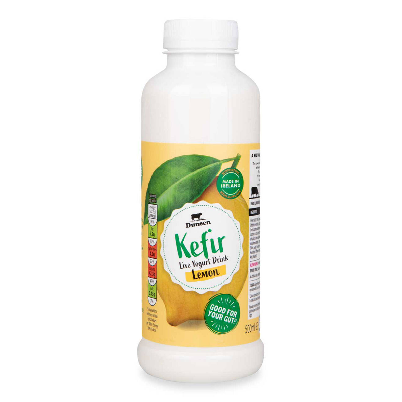 Lemon Natural Kefir Live Yogurt Drink | ALDI IE